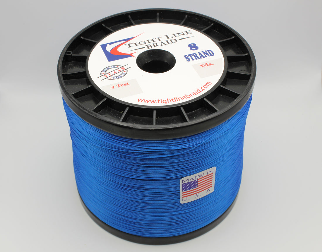 Blue 8 Strand Braid – Tight Line Braid